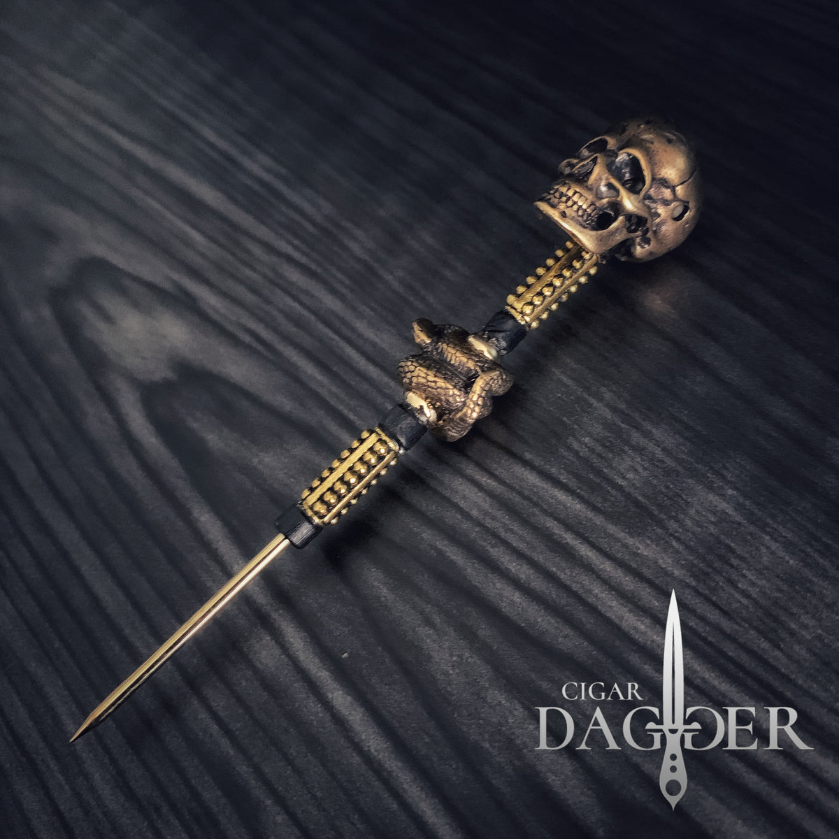 Slither (antique gold) – Cigar Dagger